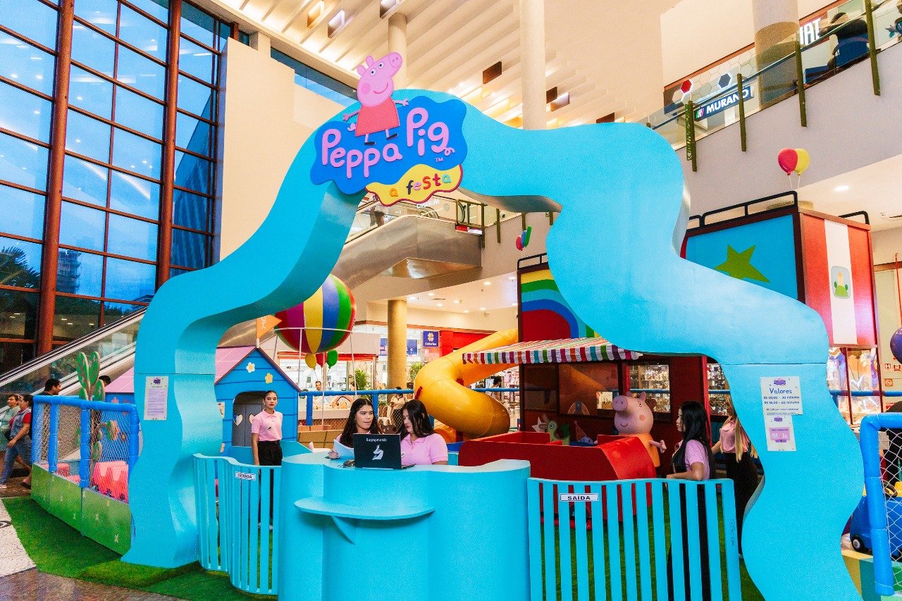 Shopping apresenta parque temático da Peppa Pig; seis atrações ...